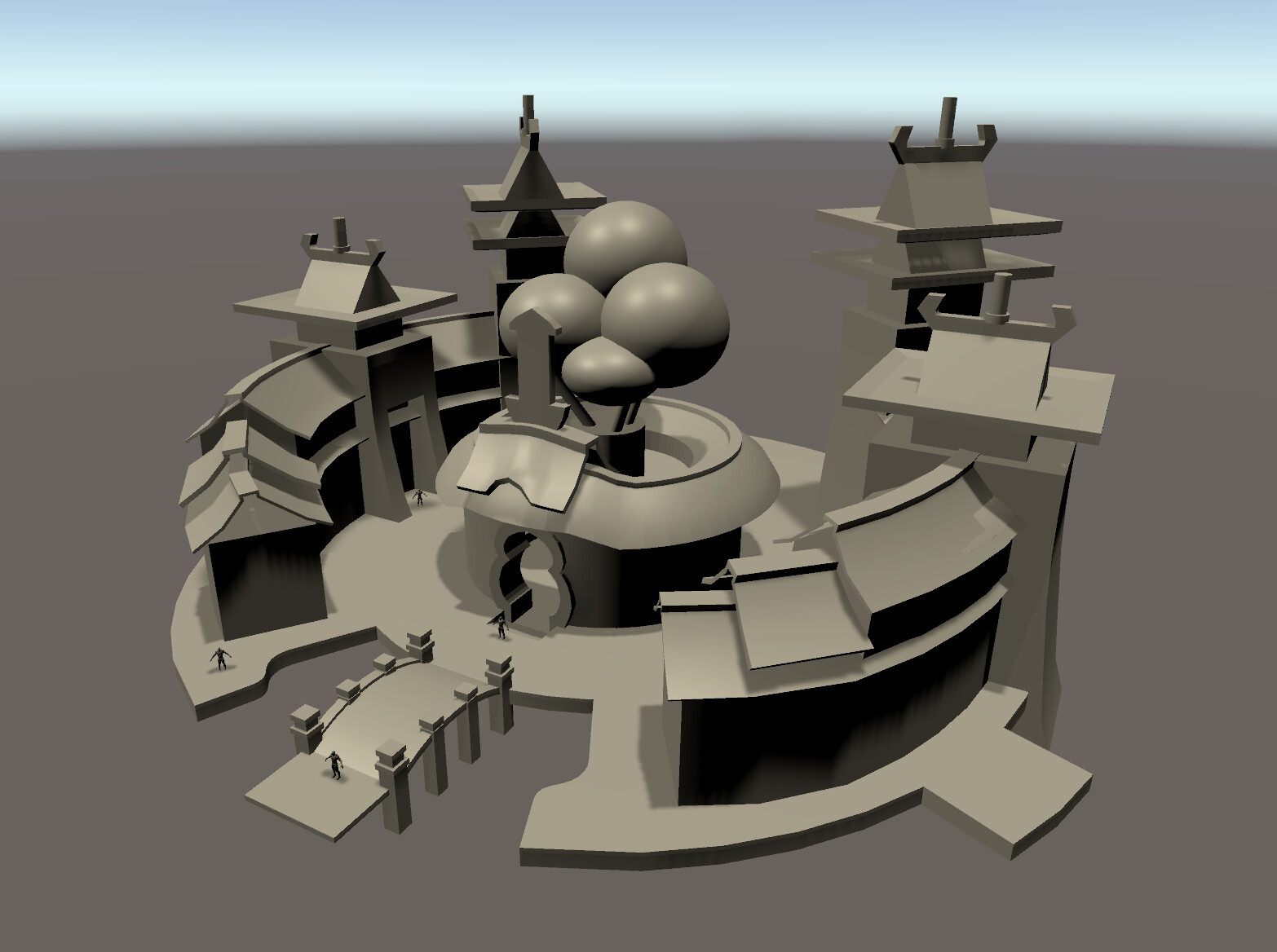 ArtStation - Chinese Environment Breakdown: Part 1 (Planning/Modeling ...