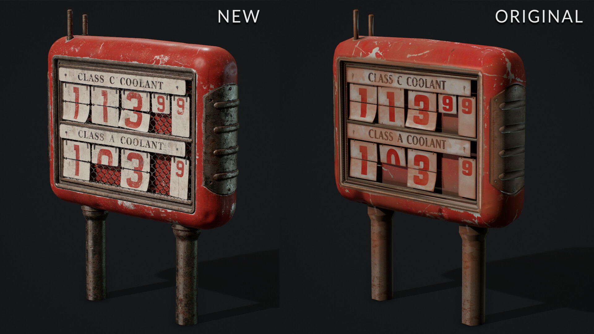 Artstation Fallout 4 Red Rocket Service Station Wip 001