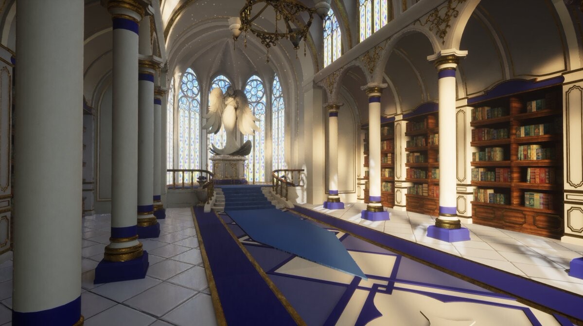 ArtStation - Royal Library Progression