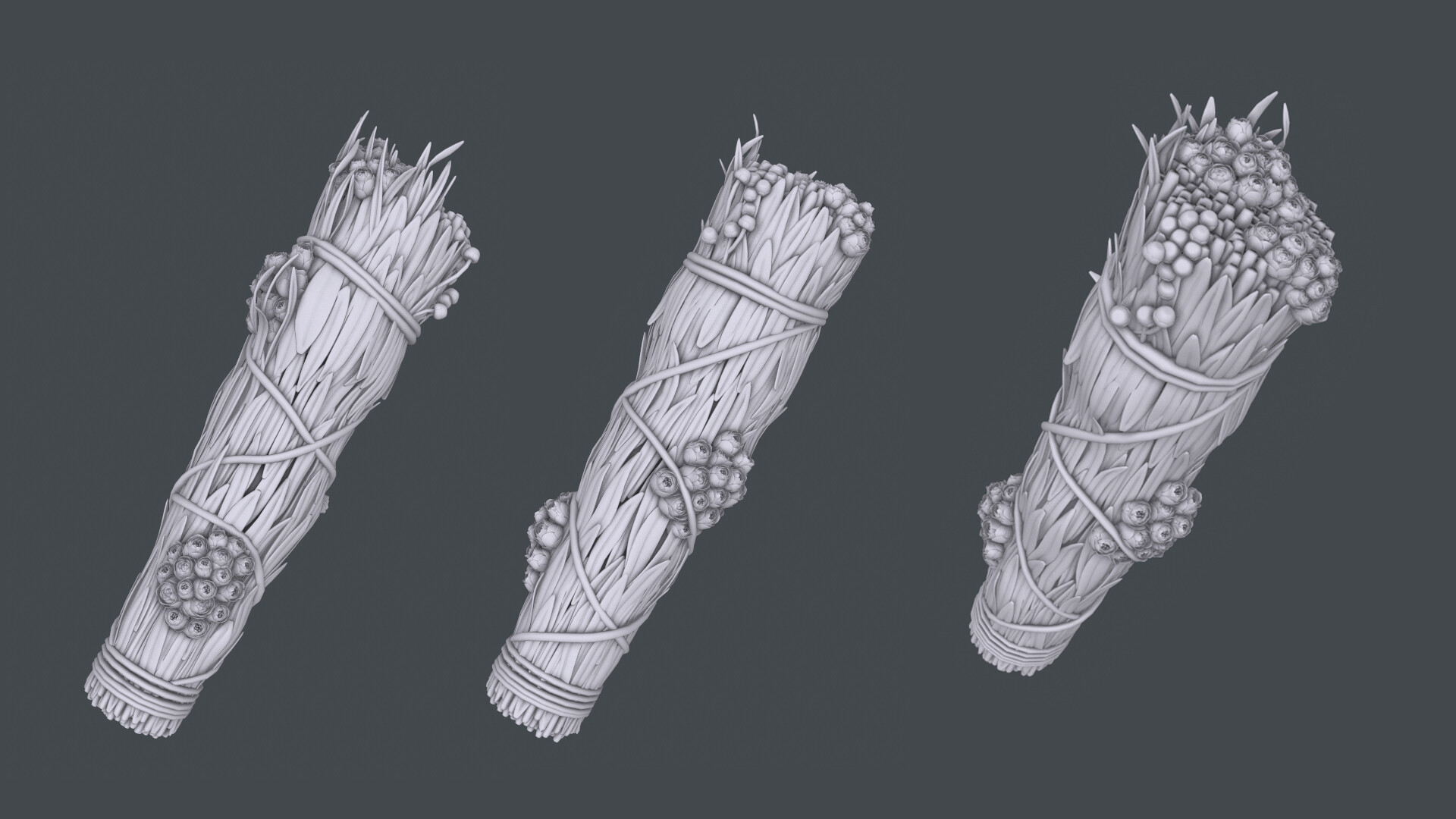 ArtStation - Art Blog #012 Continuation of Sage stick