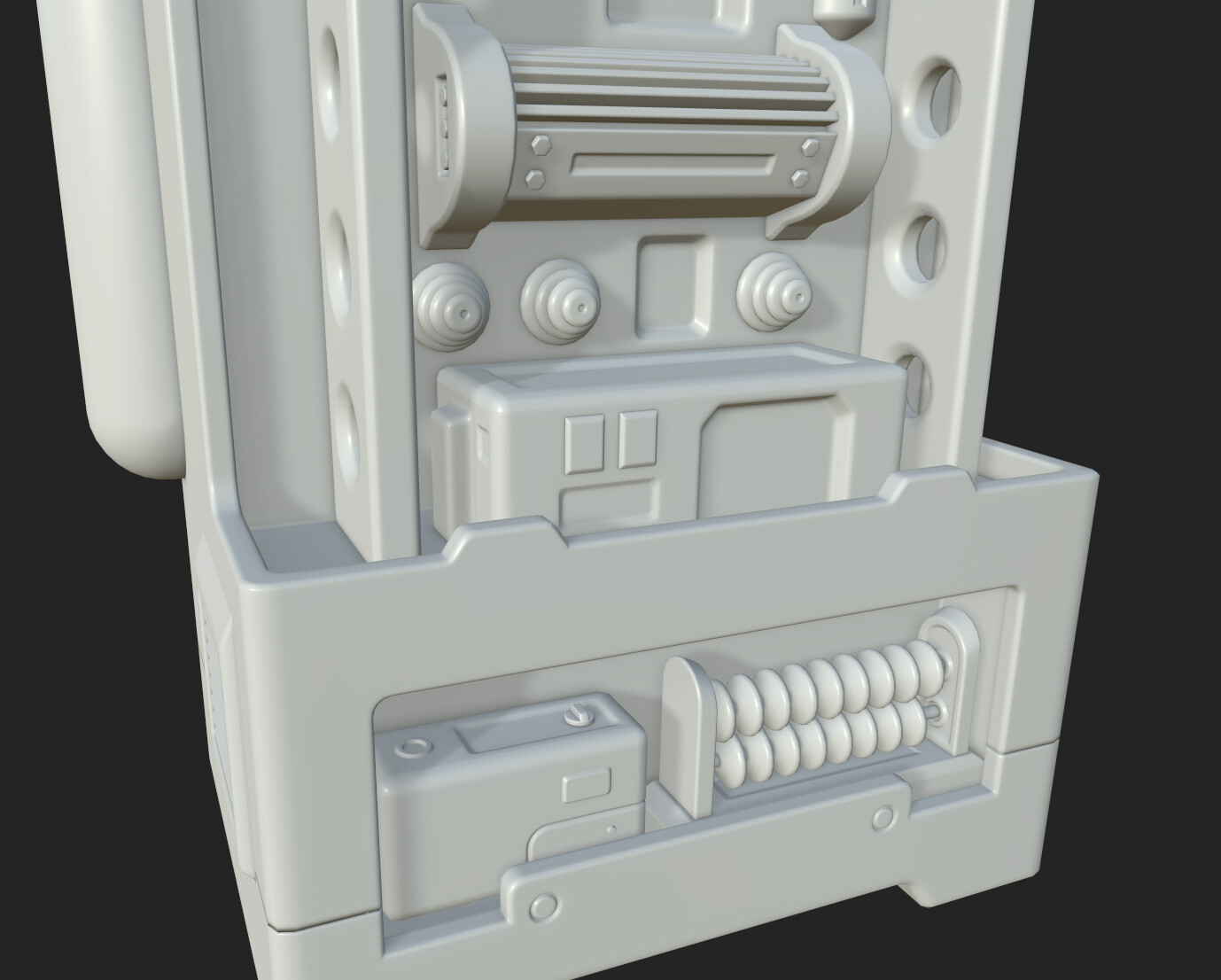 ArtStation - Fallout 4 Red Rocket Service Station WIP #005