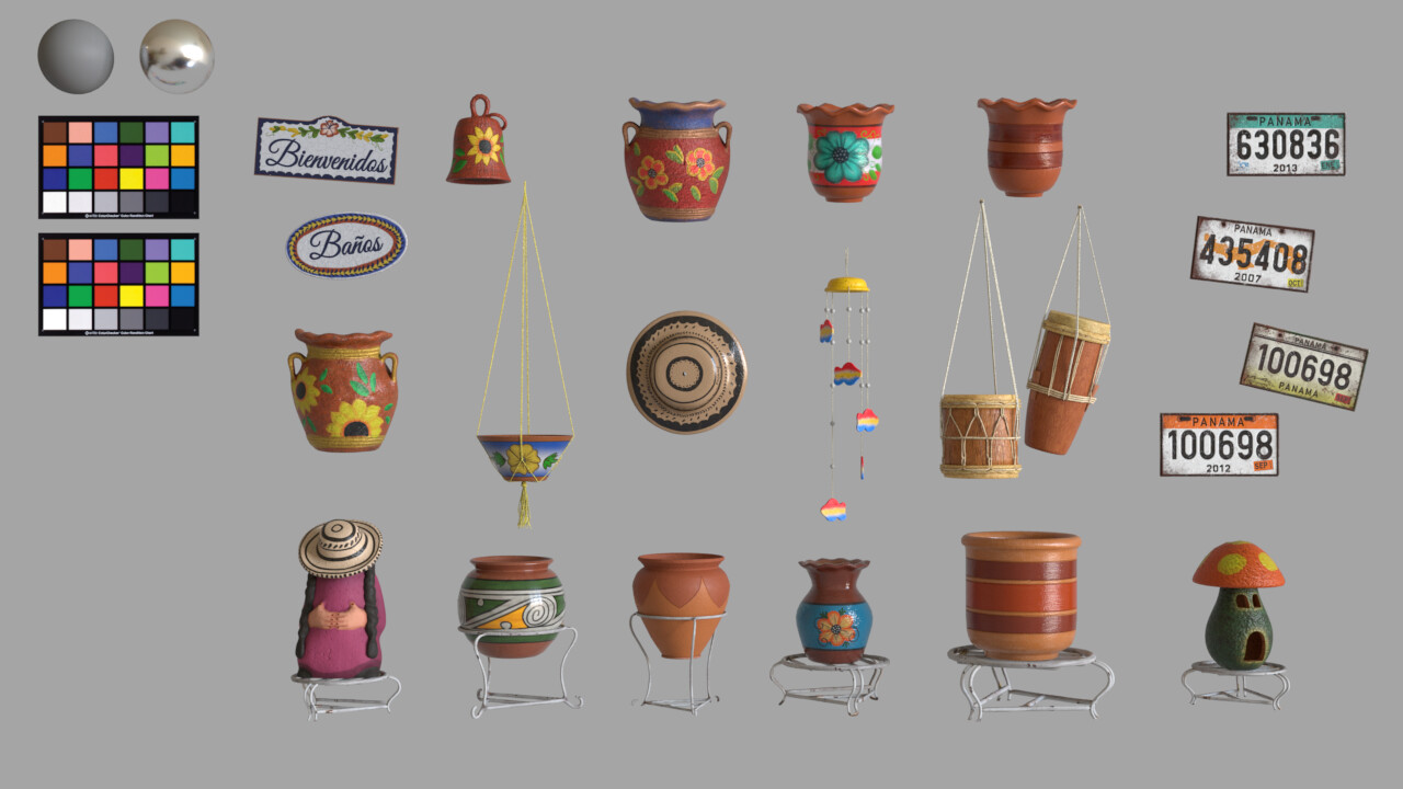 Lorena Da Silva - "Artesanías" - Lighting/Texturing/Lookdev