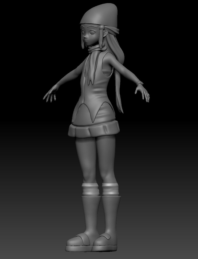 ArtStation - WIP#2 - Maya/Hikari Pokemon