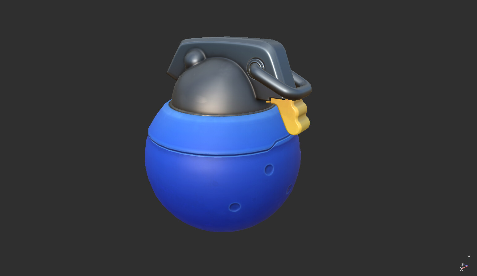 ArtStation - Stylized Overwatch style grenade W.I.P - #2