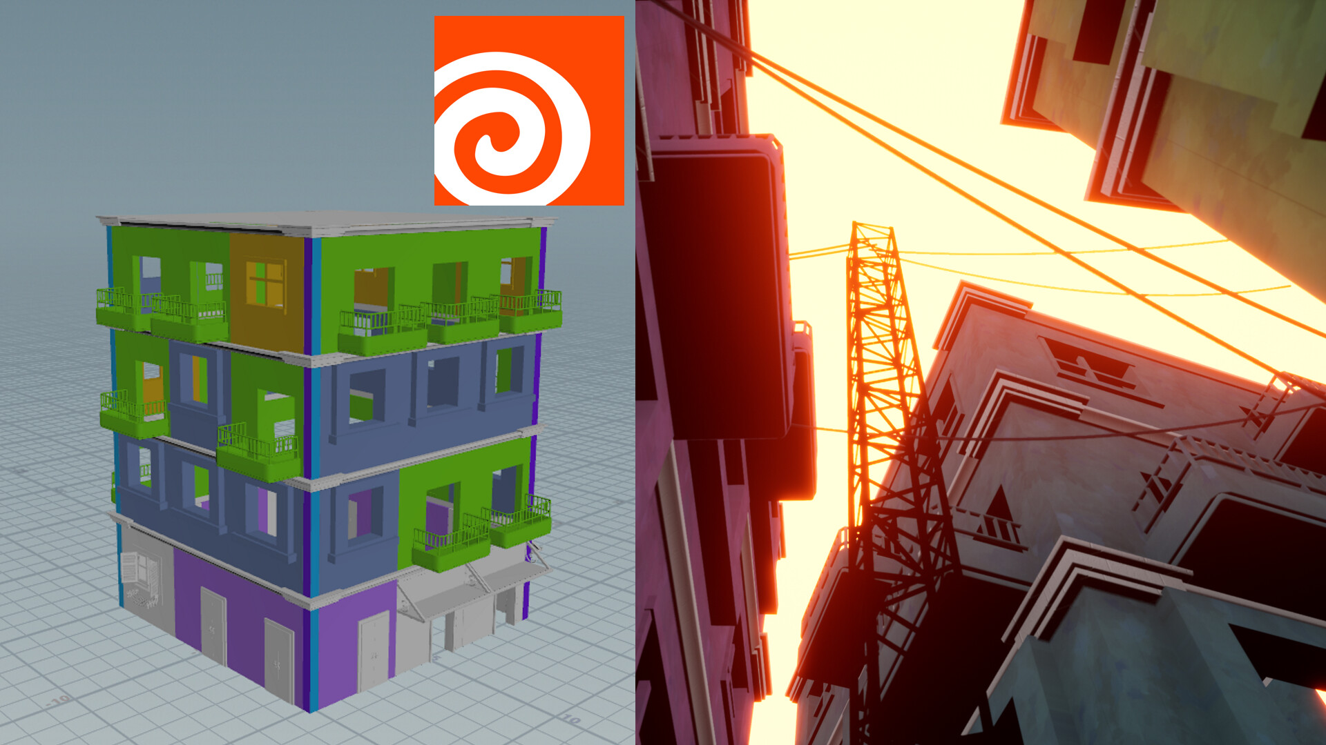 ArtStation - Another Houdini Building Generator