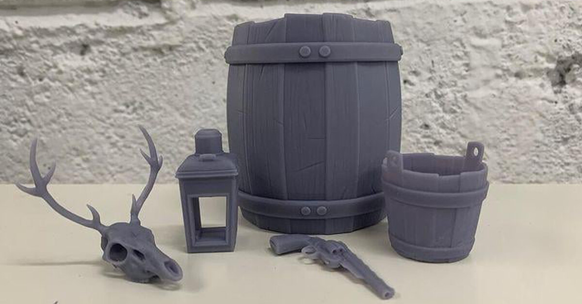 ArtStation - Some assets I created for 3d printing