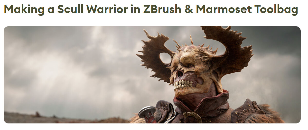 ArtStation - Skull Lord Breakdown on 80.lv