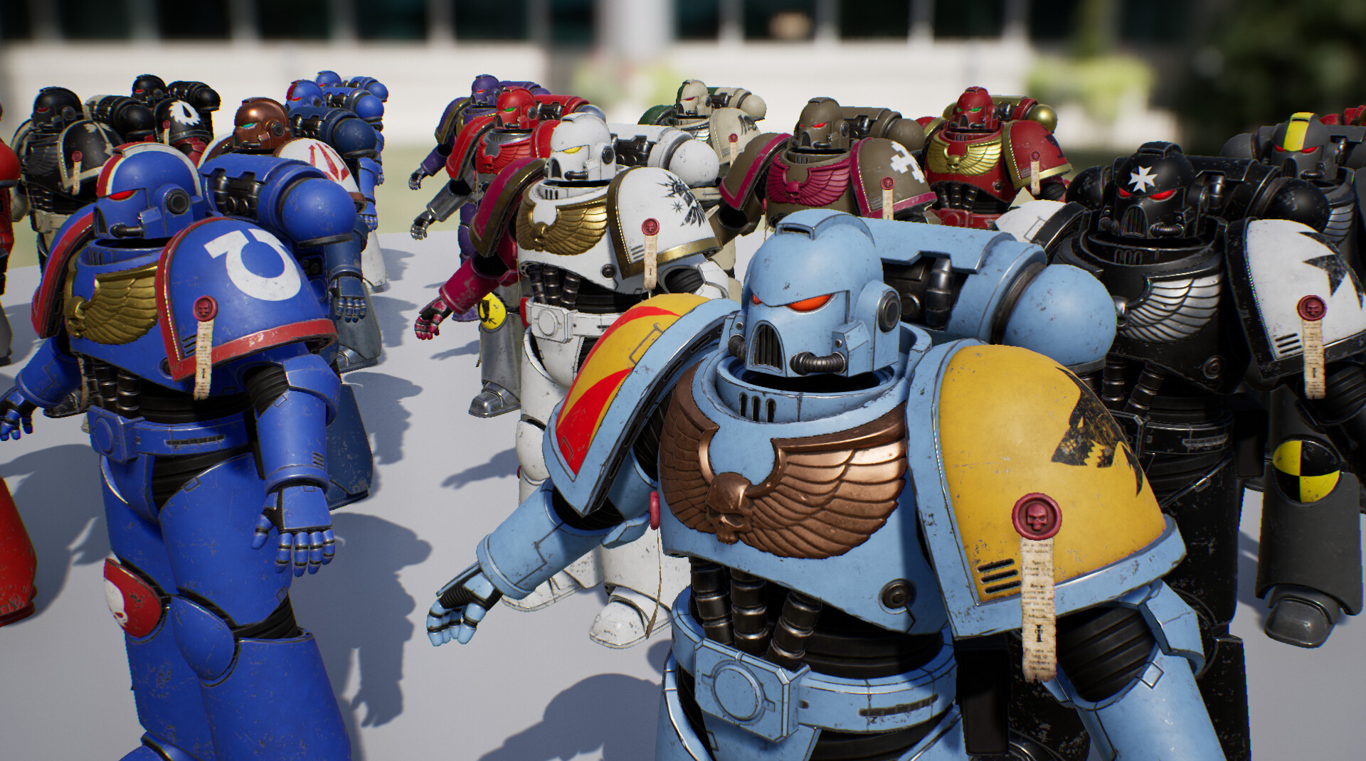 Stefano Bernardi - Customizable Space Marine in Unreal Engine