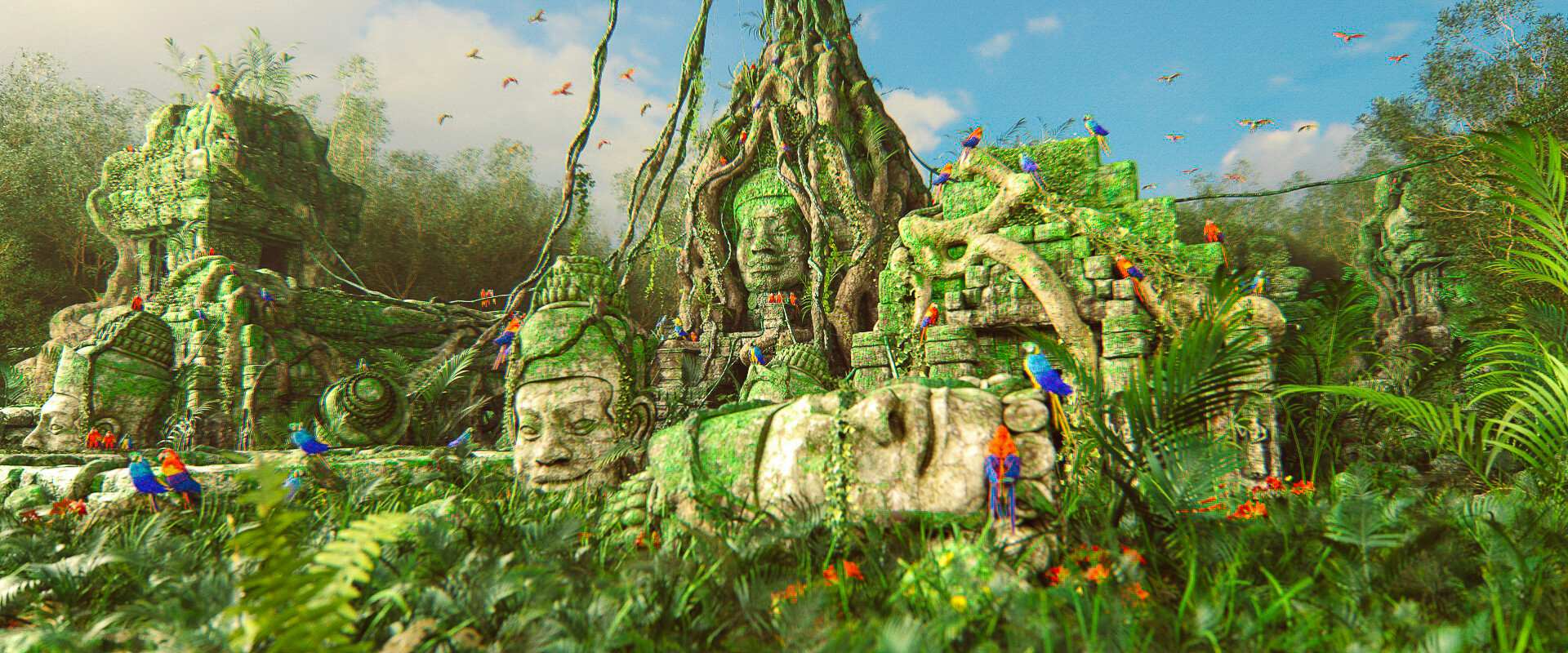 ArtStation - Hidden Temple