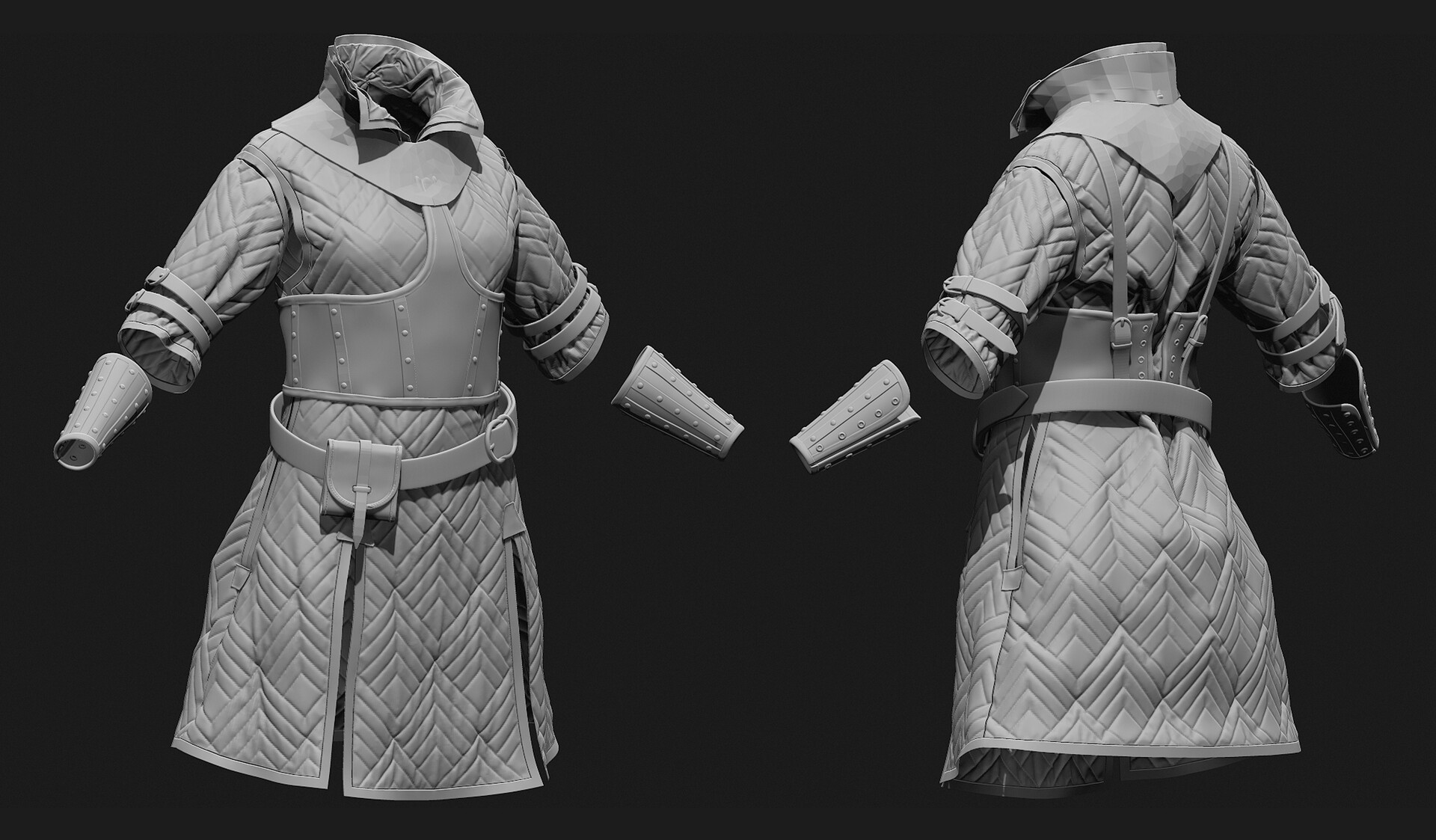 ArtStation - Clothe Study