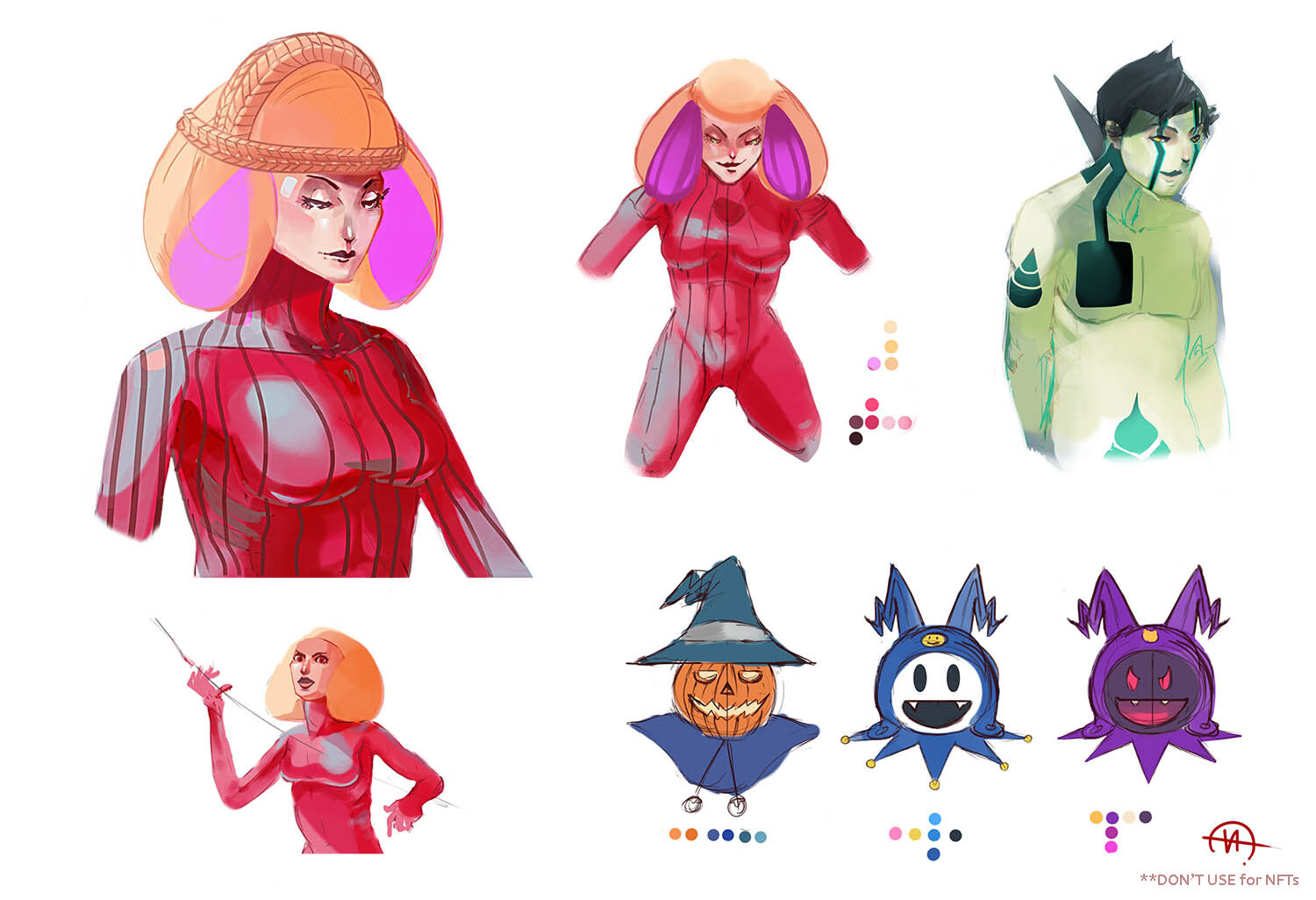 Nicole Adamson - Drawing Practice : 30 Creepy Yet Inspiring SMT ...