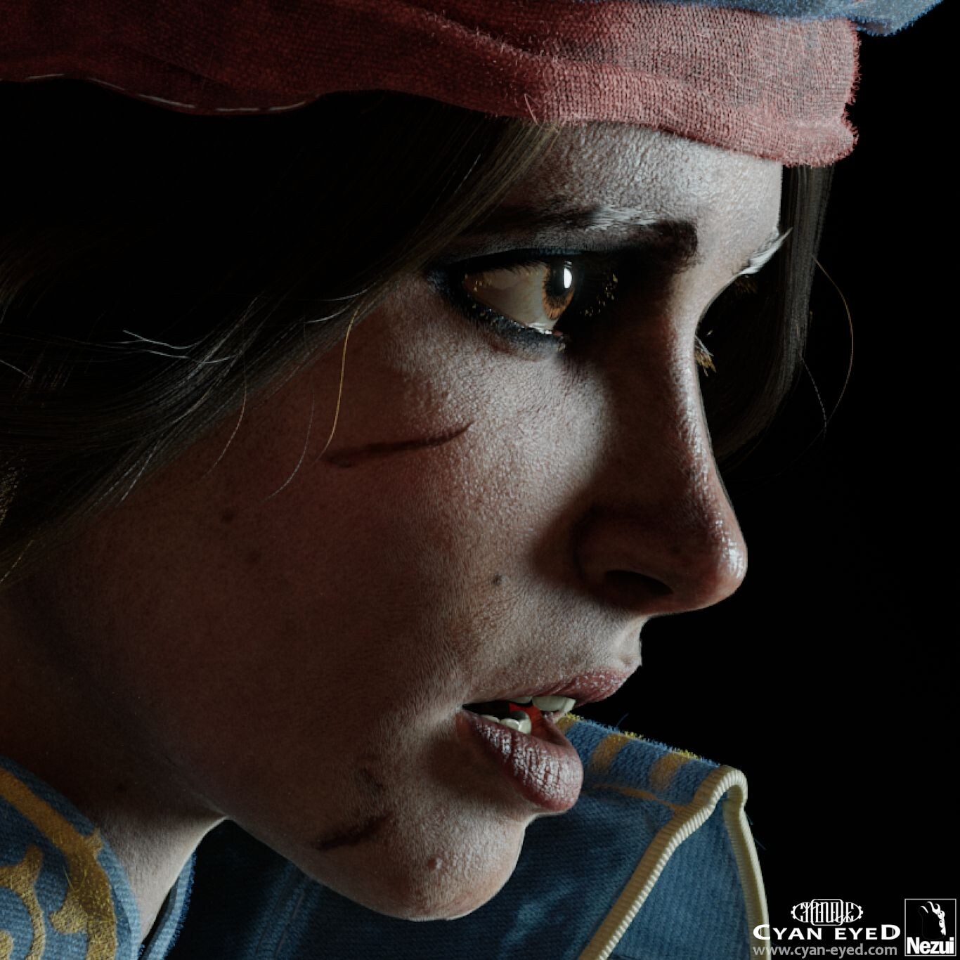 ArtStation - The release of the "Cyan Eyed" very close 😊 hurray!