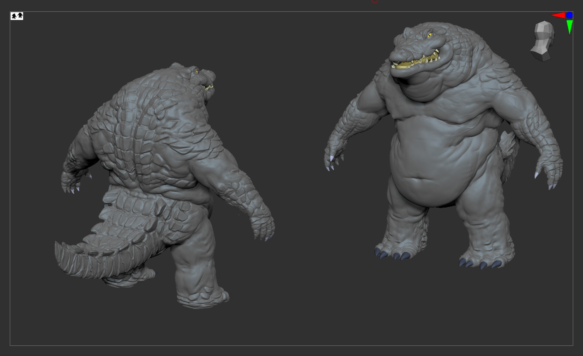 ArtStation - Crock WIP