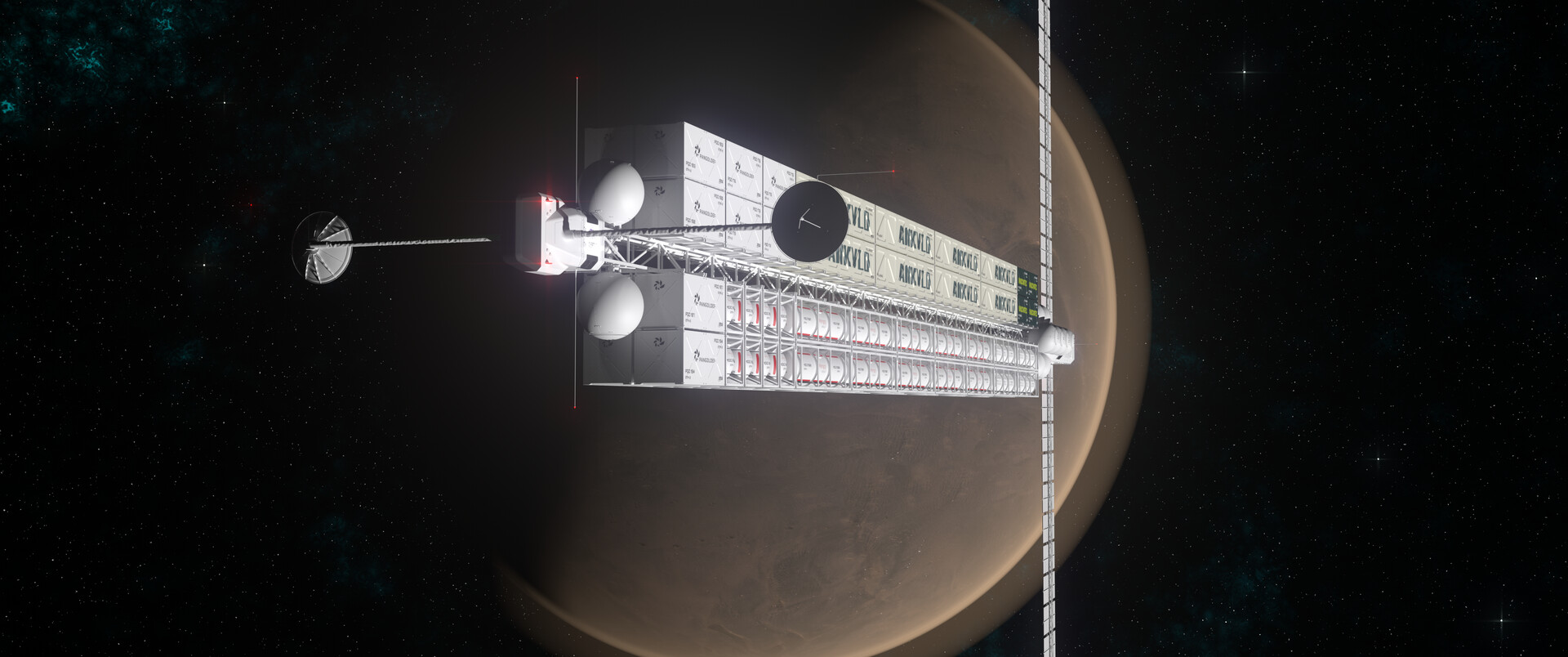 ArtStation - Space freight progress update #4.