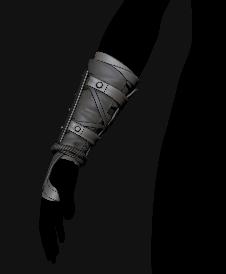 ArtStation - forearm guards