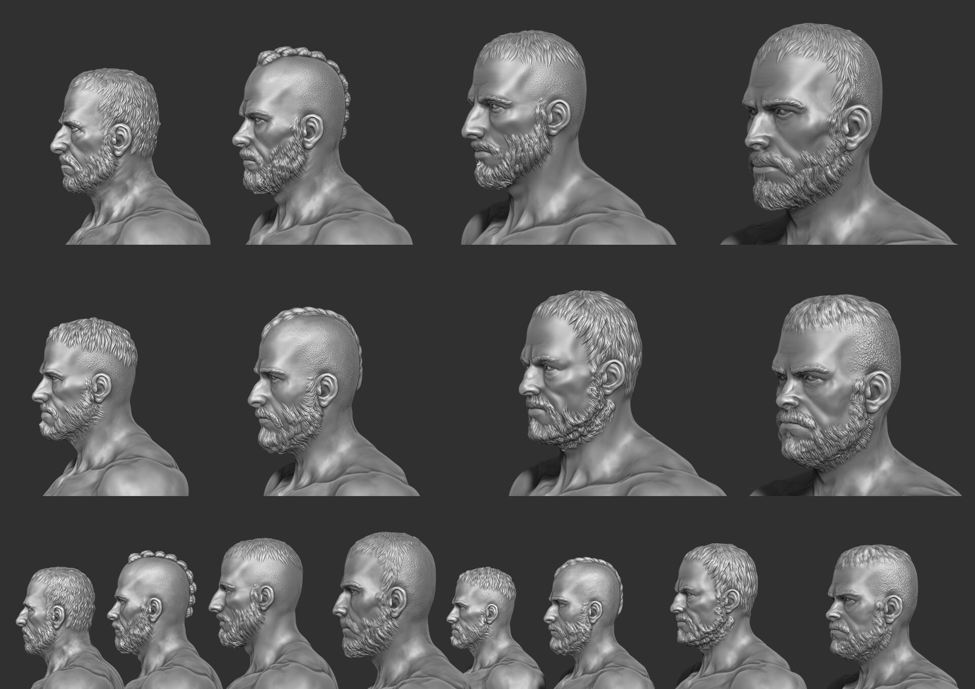 ArtStation - Heads for future projects