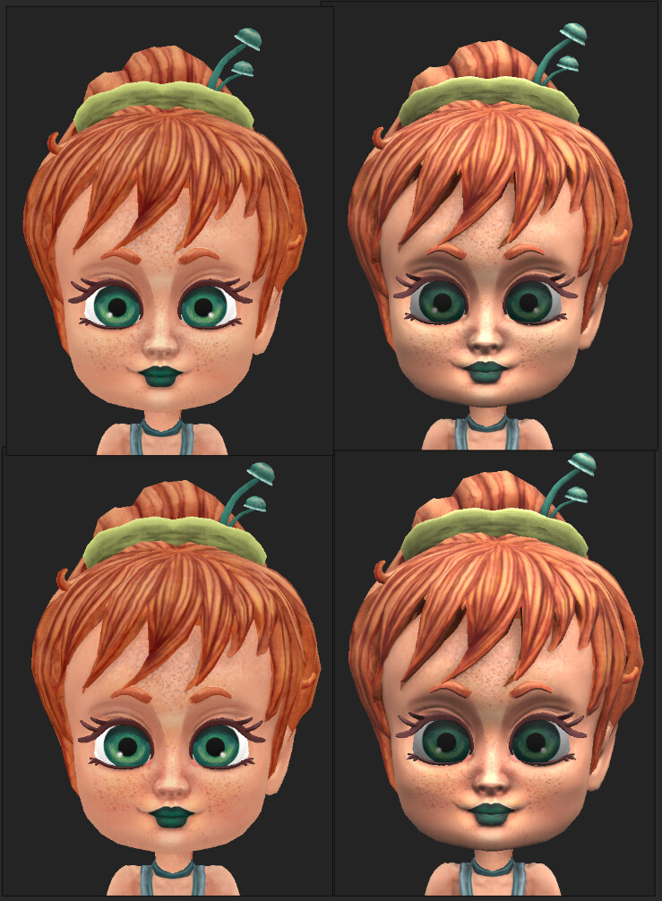 Shay-Lee Atkins - Making of: Stylised 3D Character - Aubery