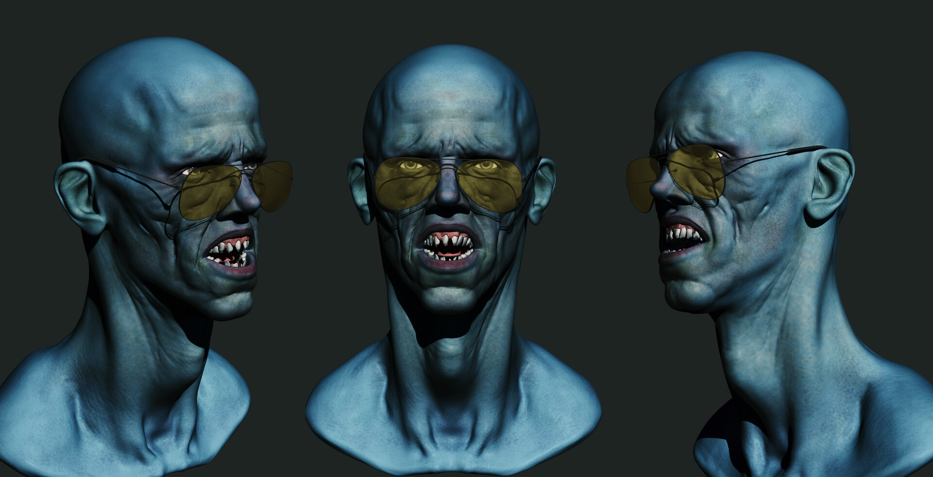 ArtStation - county fair head sketch