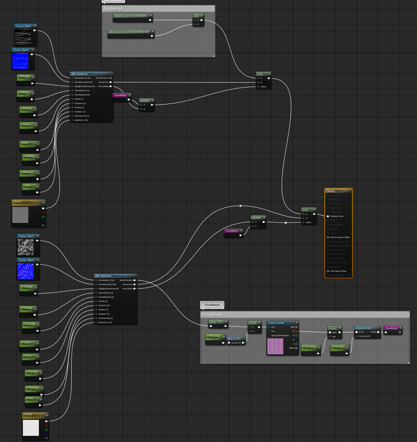 Jordan Walker - Creating cumulus clouds in UE5