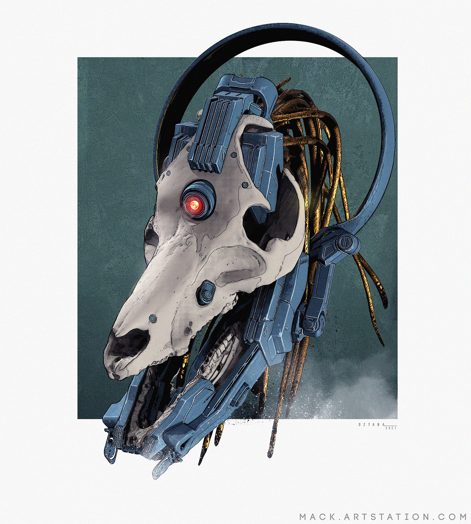 ArtStation - Skull Tech 6172021