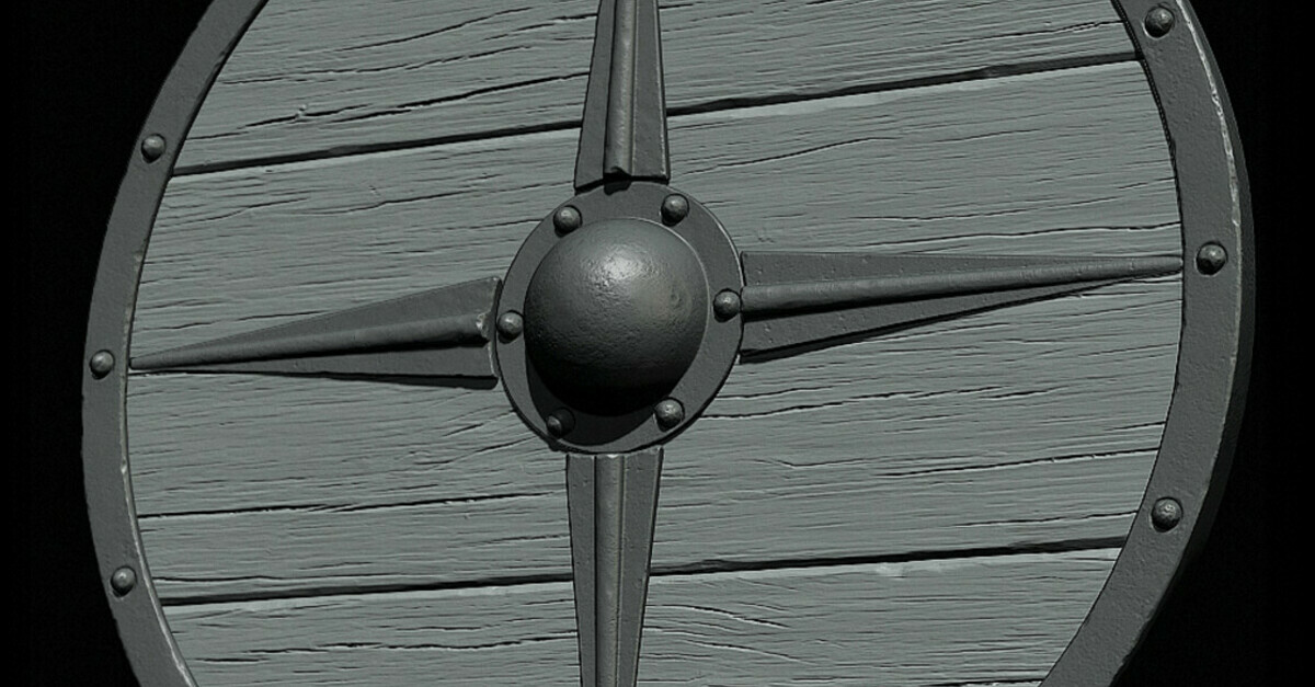 ArtStation - Eivor's Shield Fanart