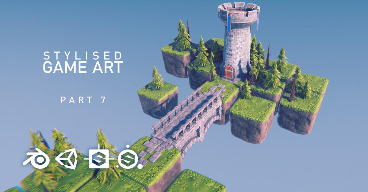 ArtStation - Blender & Unity HDRP - 3d Game-ready Stylised Game Assets ...