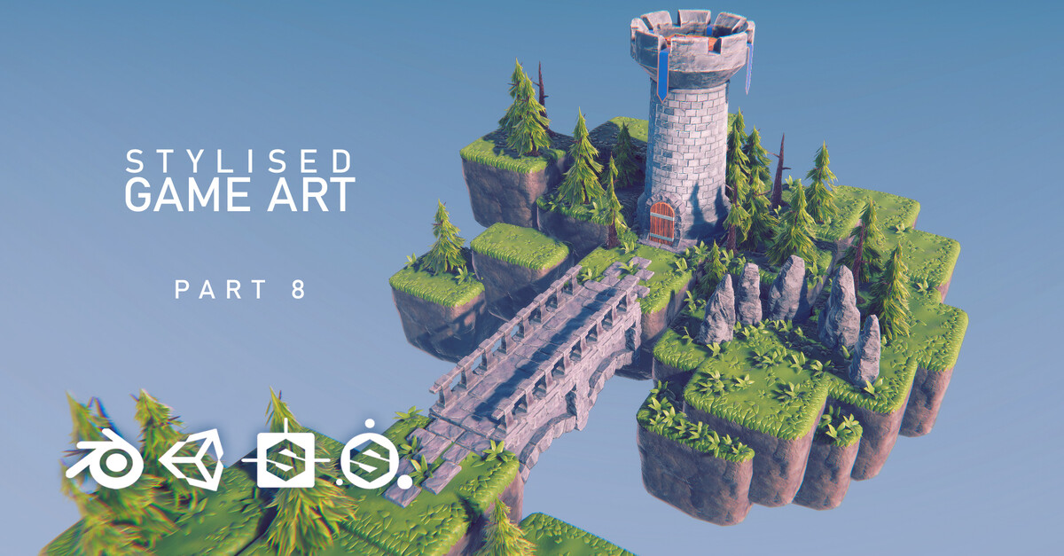 ArtStation - (Part 8) Blender, Substance & Unity HDRP - 3d Game-ready Stylised Game Assets ...