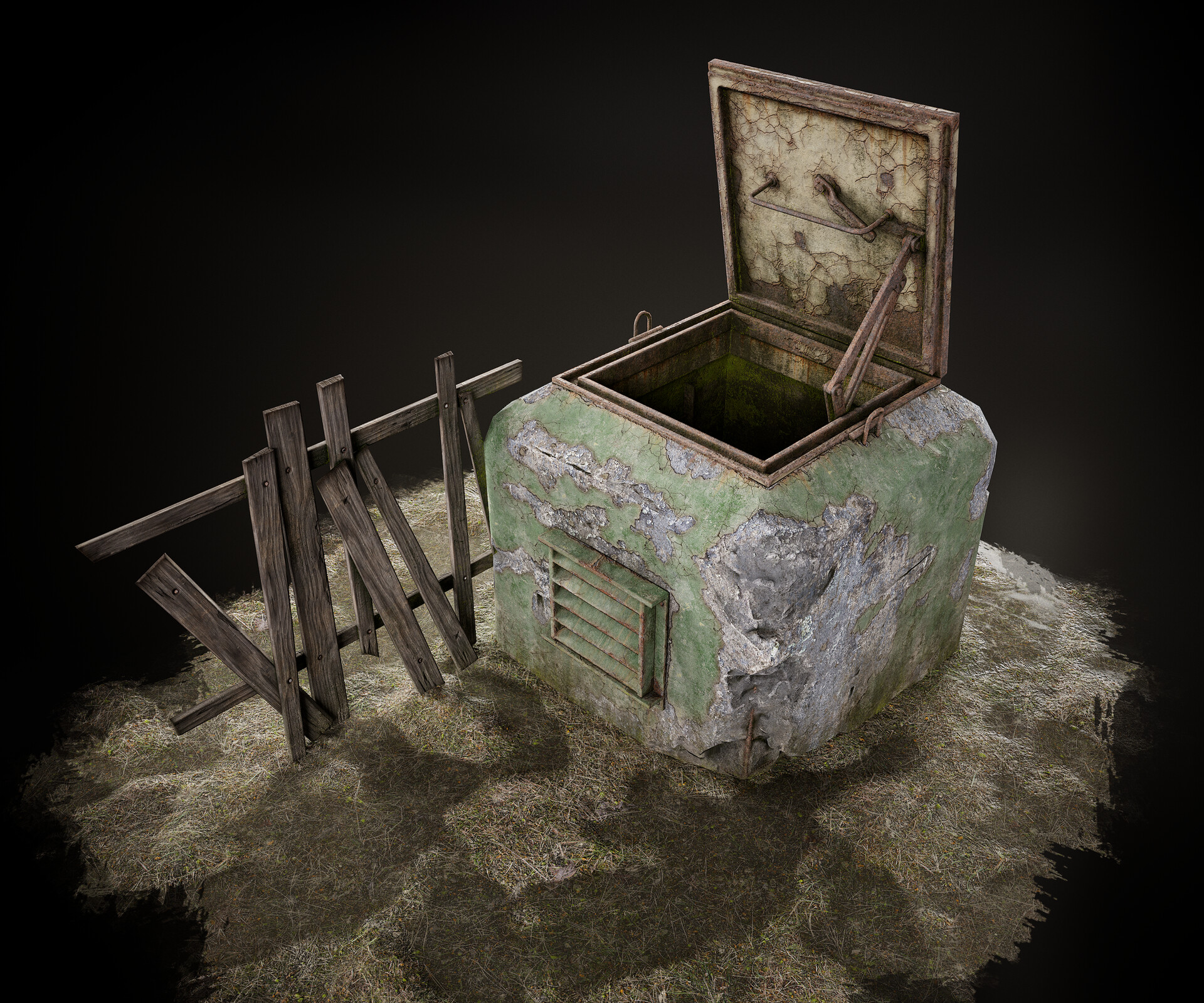 ArtStation - Bunker exit