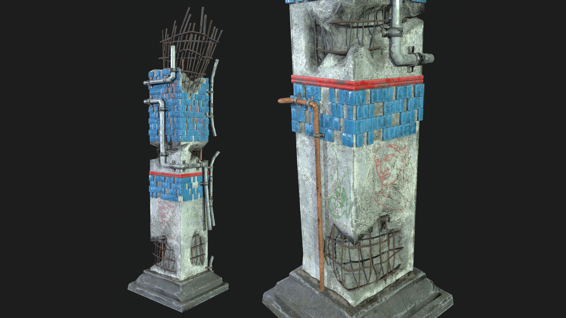 ArtStation - Broken Column