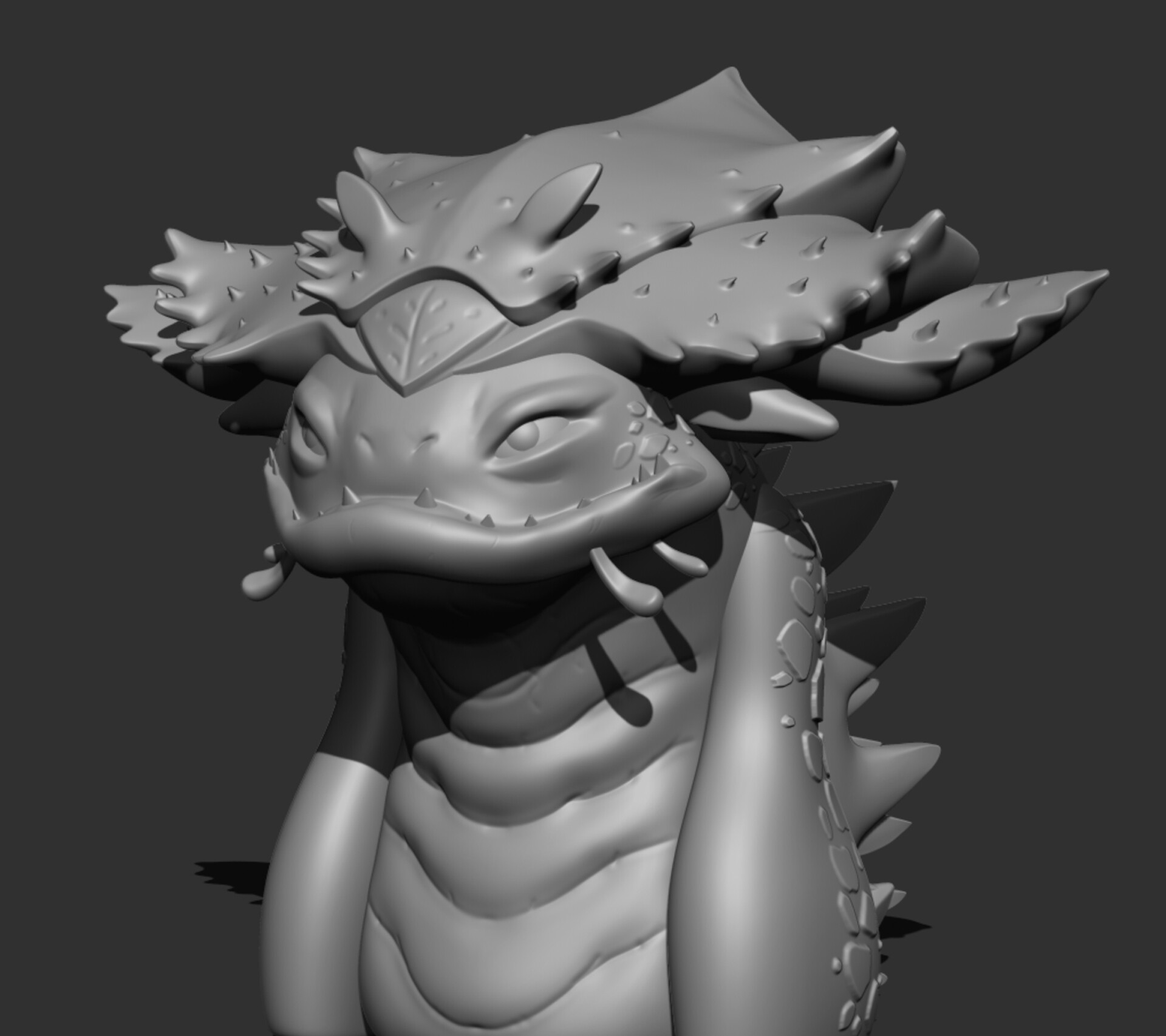 ArtStation - Crab Dragon WIP