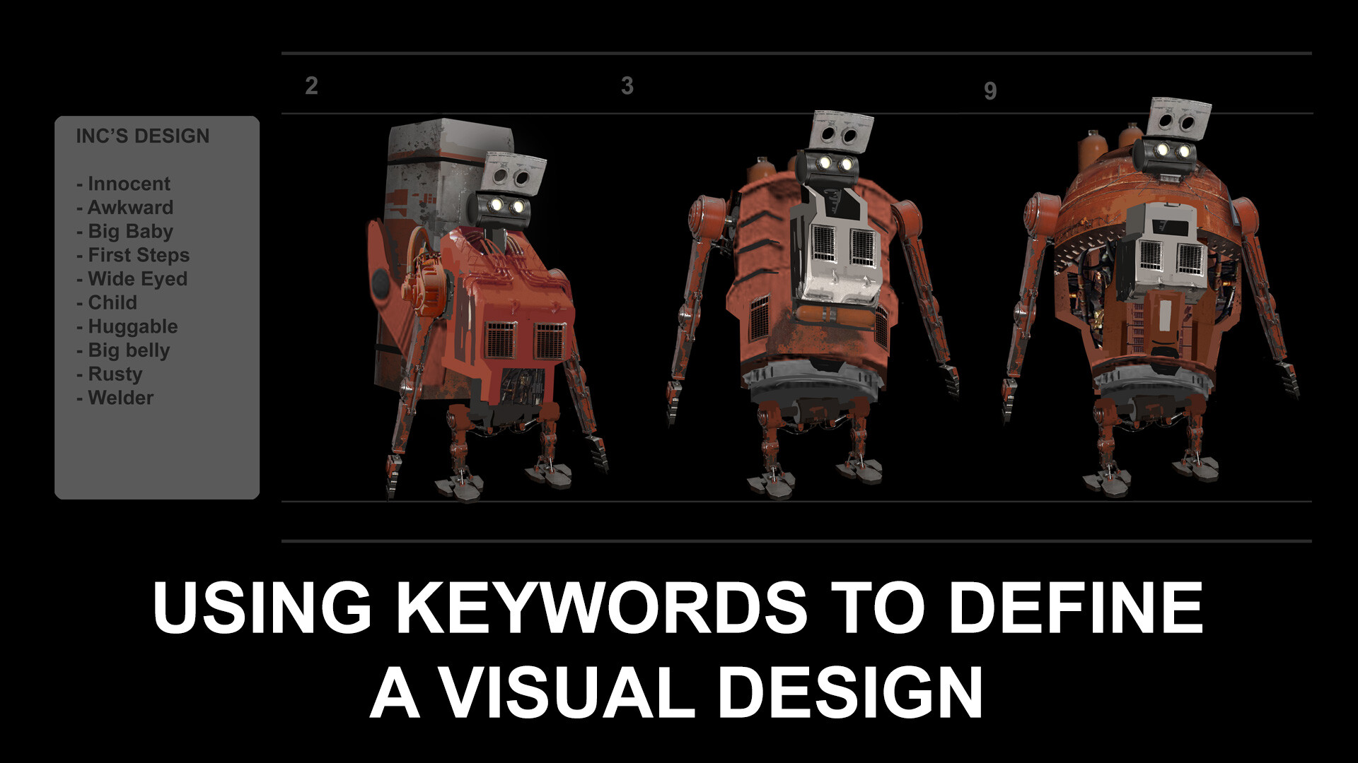 ArtStation - New Video: Using Keywords To Define A Visual Design