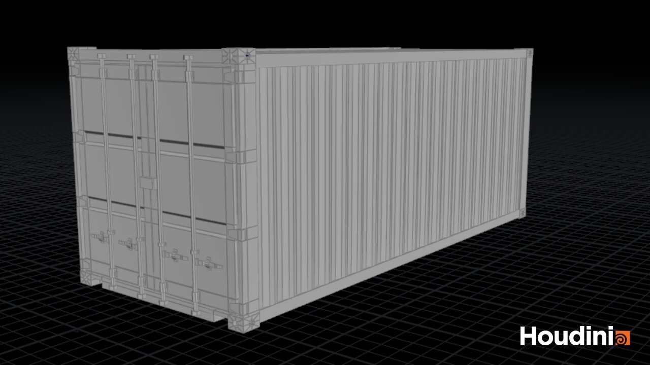 ArtStation - Shipping Container Simulation