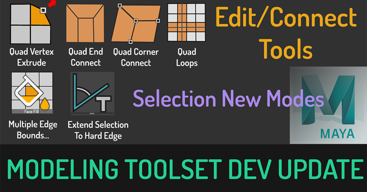 ArtStation - (MAYA)Modeling ToolSet Development Update