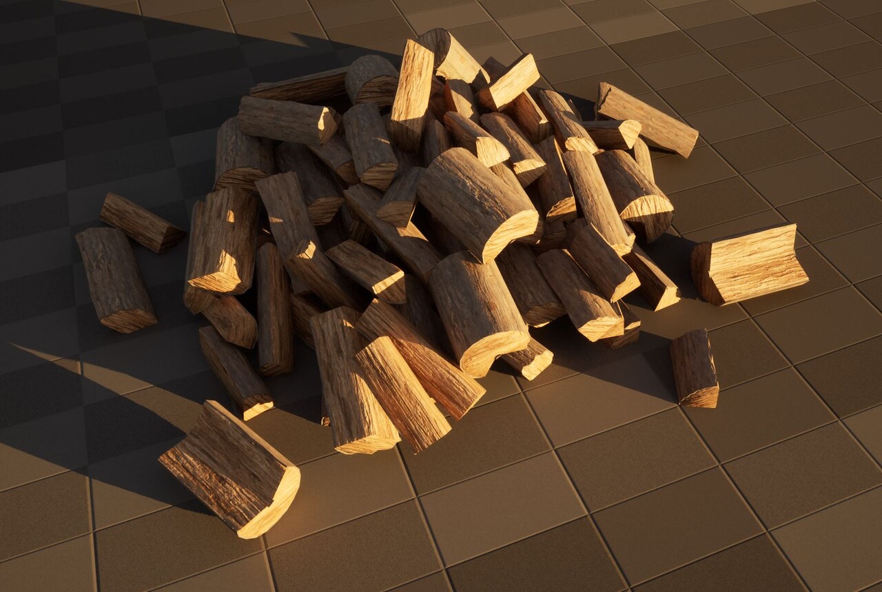 Rosen Kazlachev - [Houdini] Procedural Chopped Wood