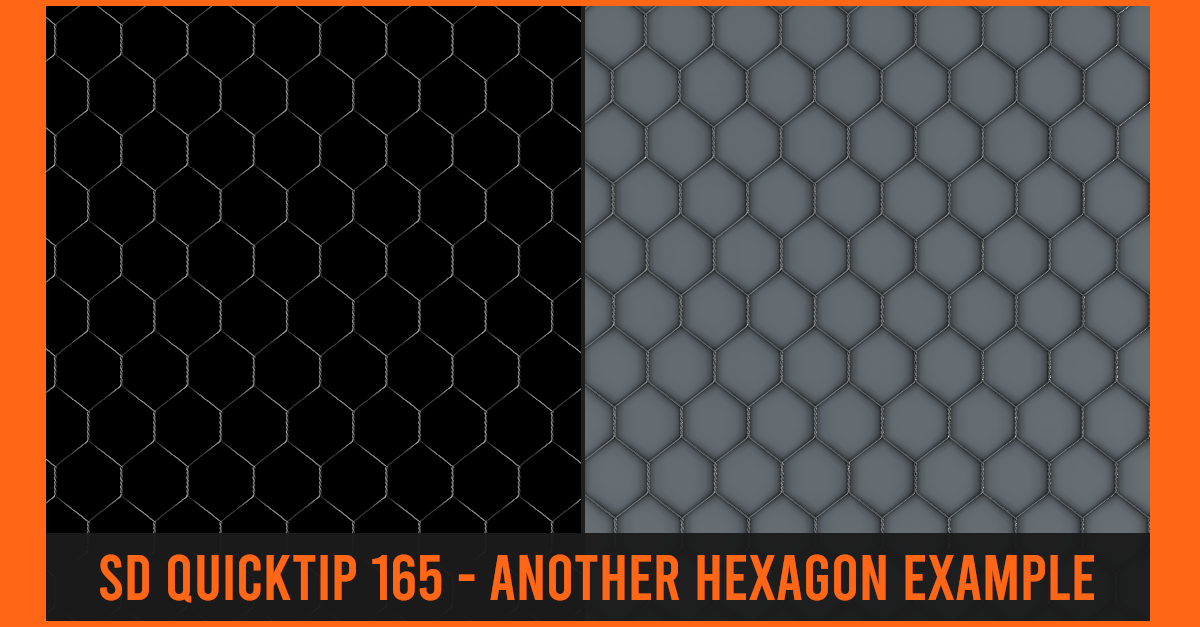 ArtStation - Substance Designer Beginner Quicktip 165 (Another Hexagon ...