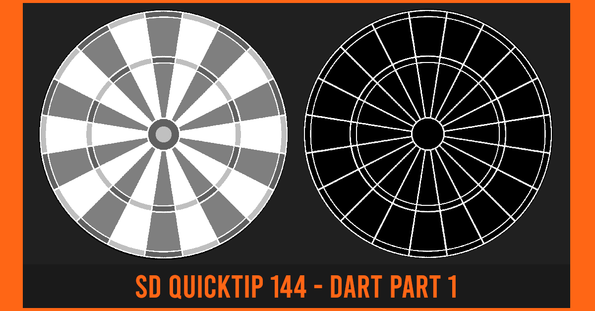 ArtStation - Substance Designer Beginner Quicktip 144 (Dart Part 1)