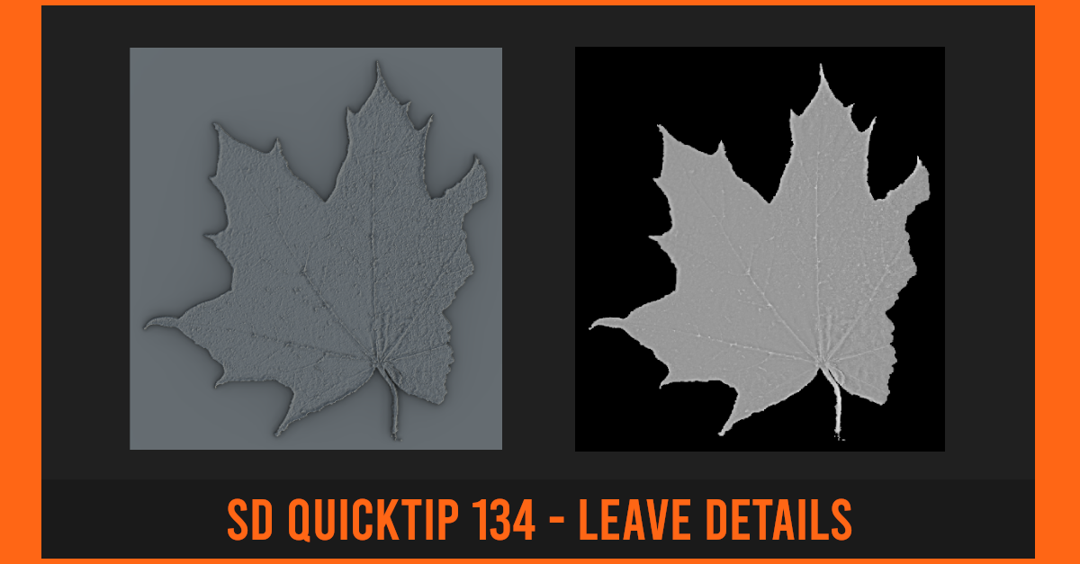 ArtStation - Substance Designer Beginner Quicktip 134 (Leave Details/Cut)