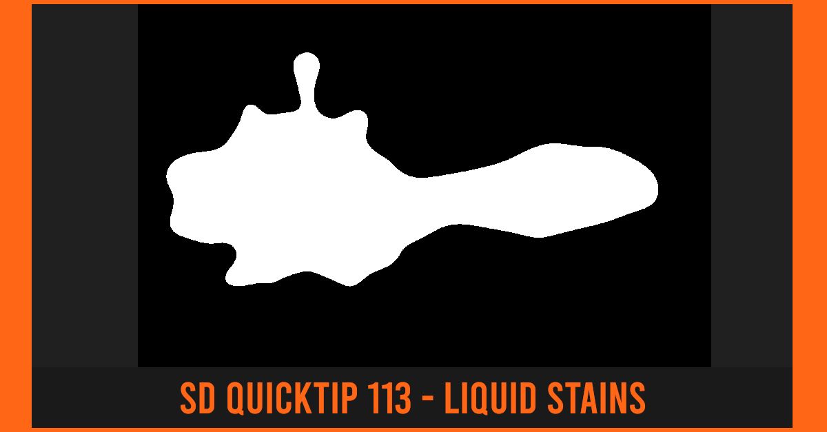 ArtStation - Substance Designer Beginner Quicktip 113 (Liquid Stains)