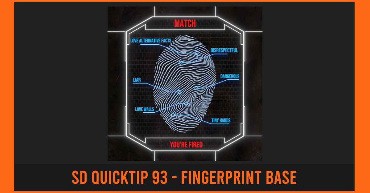 ArtStation - Substance Designer Beginner Quick Tip 93 (Fingerprint Base)