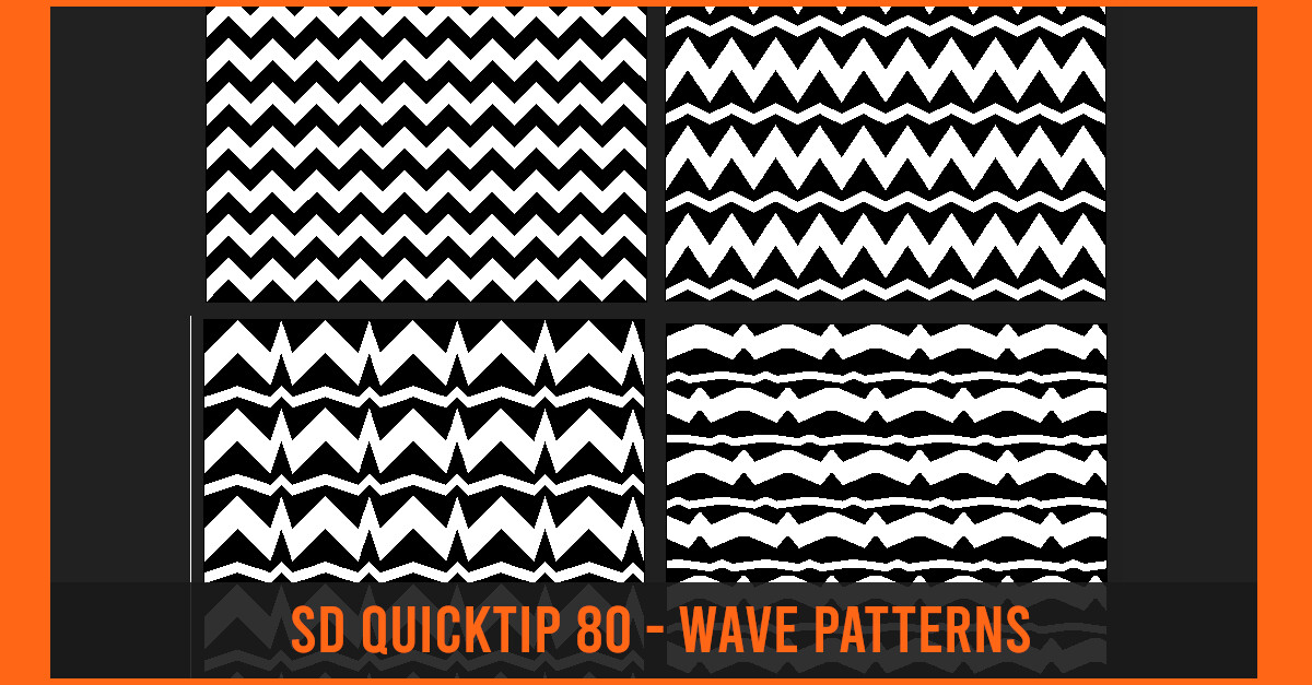 Martin Schmitter - Substance Designer Beginner Quick Tip 80 (Wave Patterns)