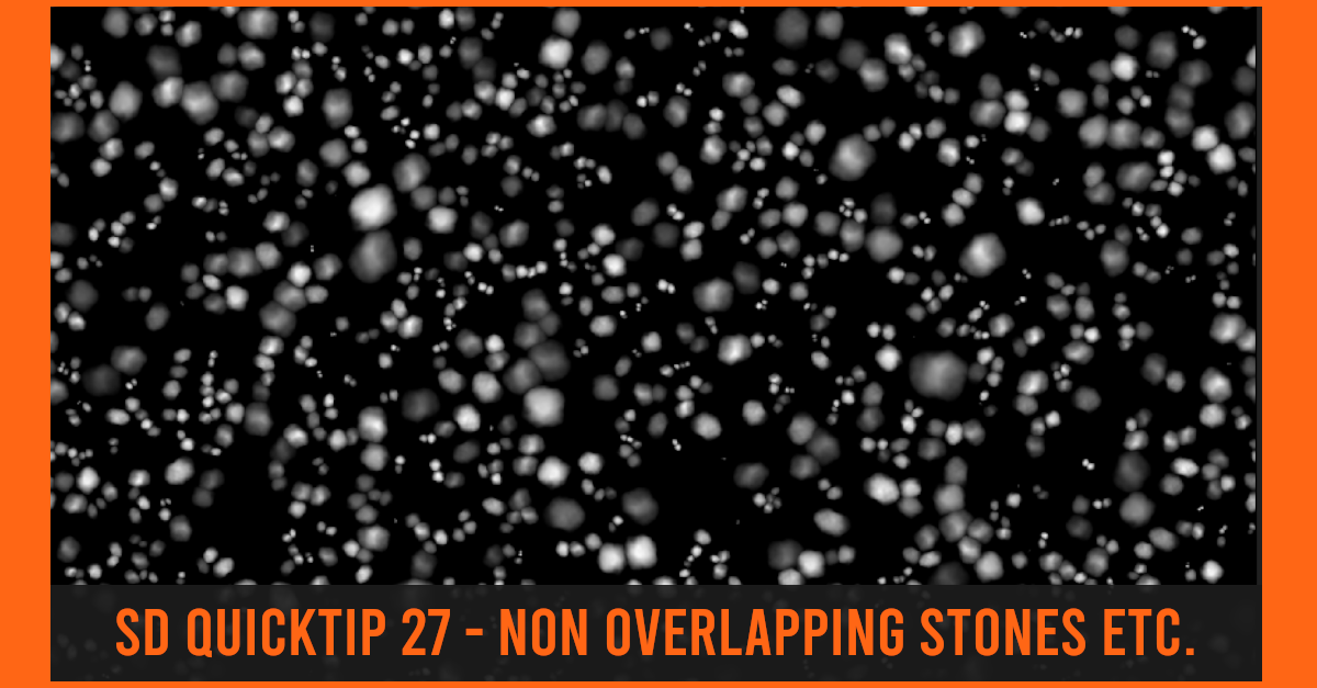 ArtStation - Substance Designer Beginner Quick Tip 27 (Non overlapping ...