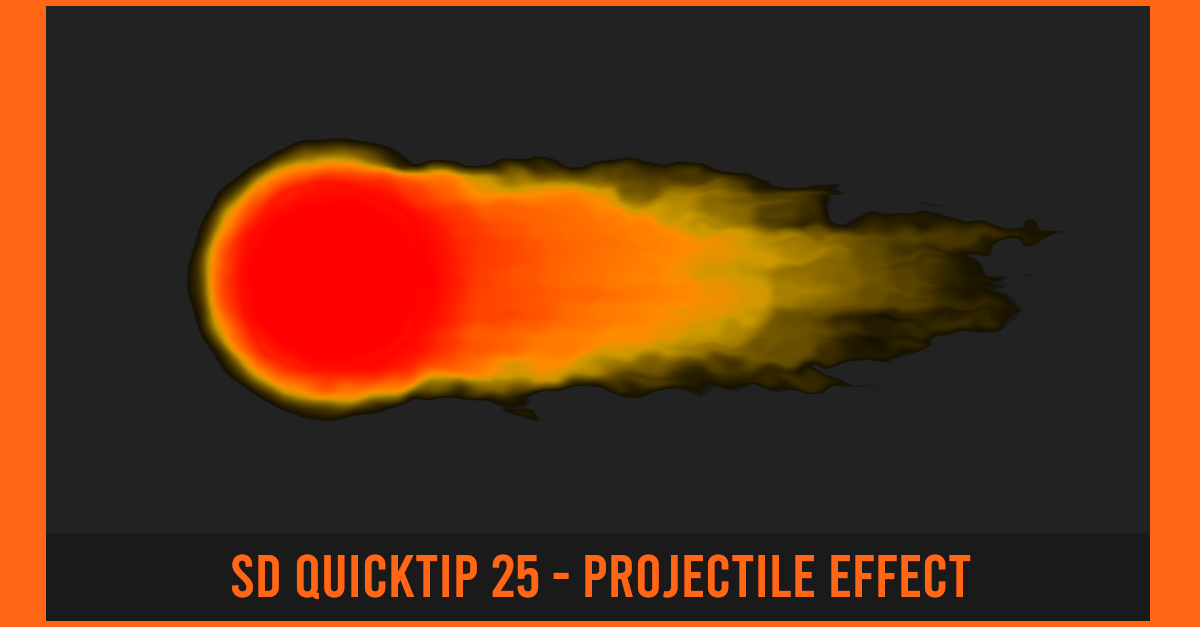 ArtStation - Substance Designer Beginner Quick Tip 25 (Projectile Effects)