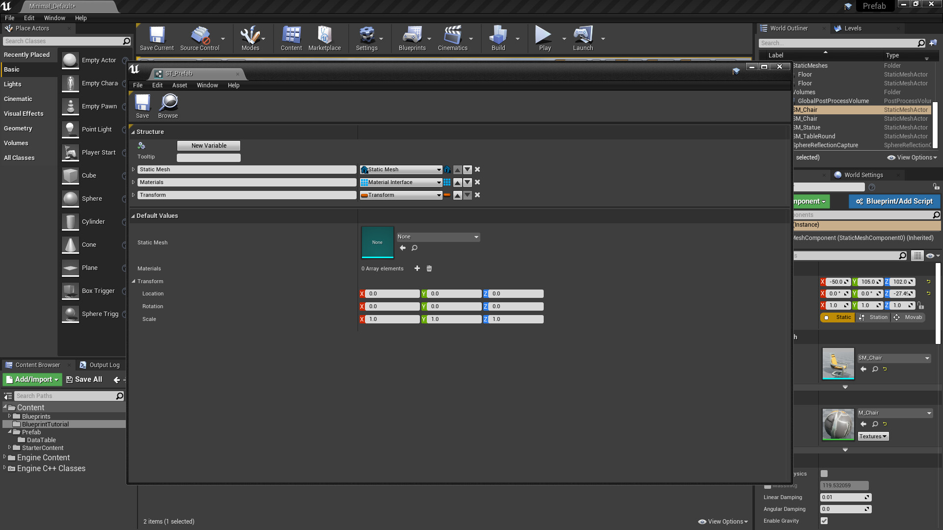 Hyundo Yoo - [Blueprint Tutorial] Create data driven Prefabs script on ...