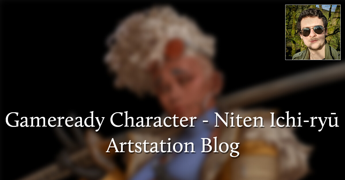 ArtStation - Gameready Character - Niten Ichi-ryū - Update 2