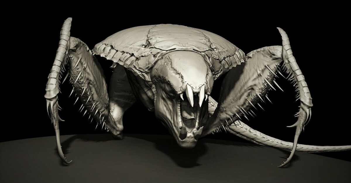 ArtStation - CRAWLERS - update number 2 for this night