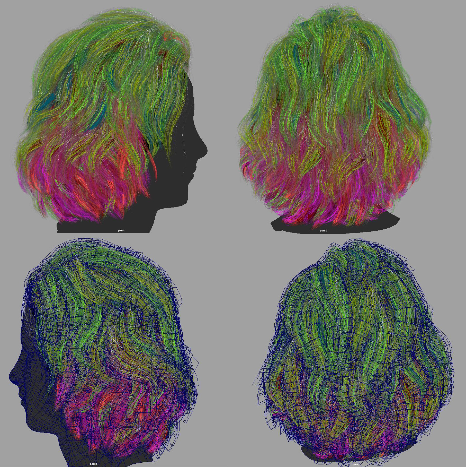 Kaori Furusawa - Hair Study