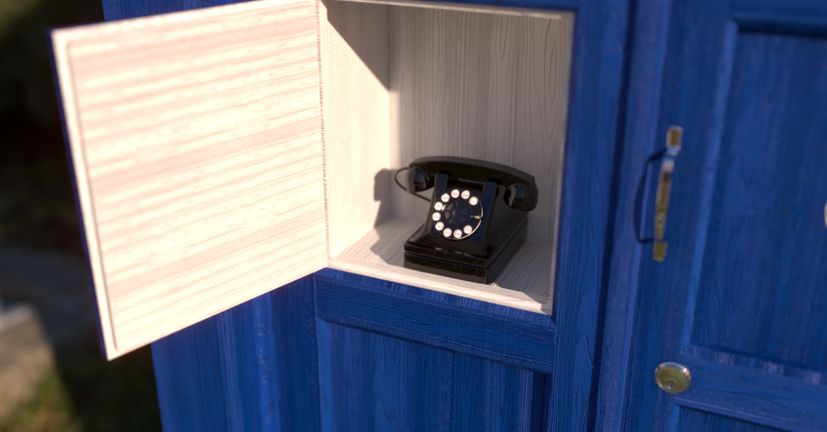 ArtStation - Adding more details to the TARDIS exterior