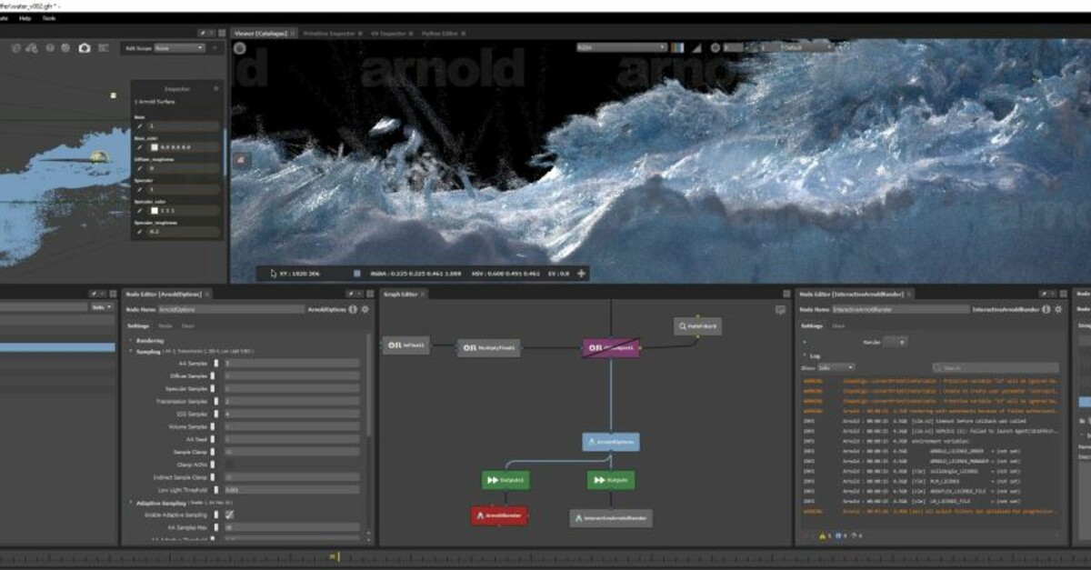 ArtStation - water USD files