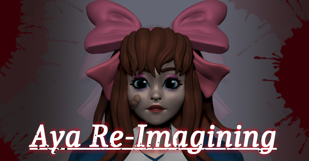 ArtStation - 3D Games Art (Characters): Aya from "Mad Father" #4