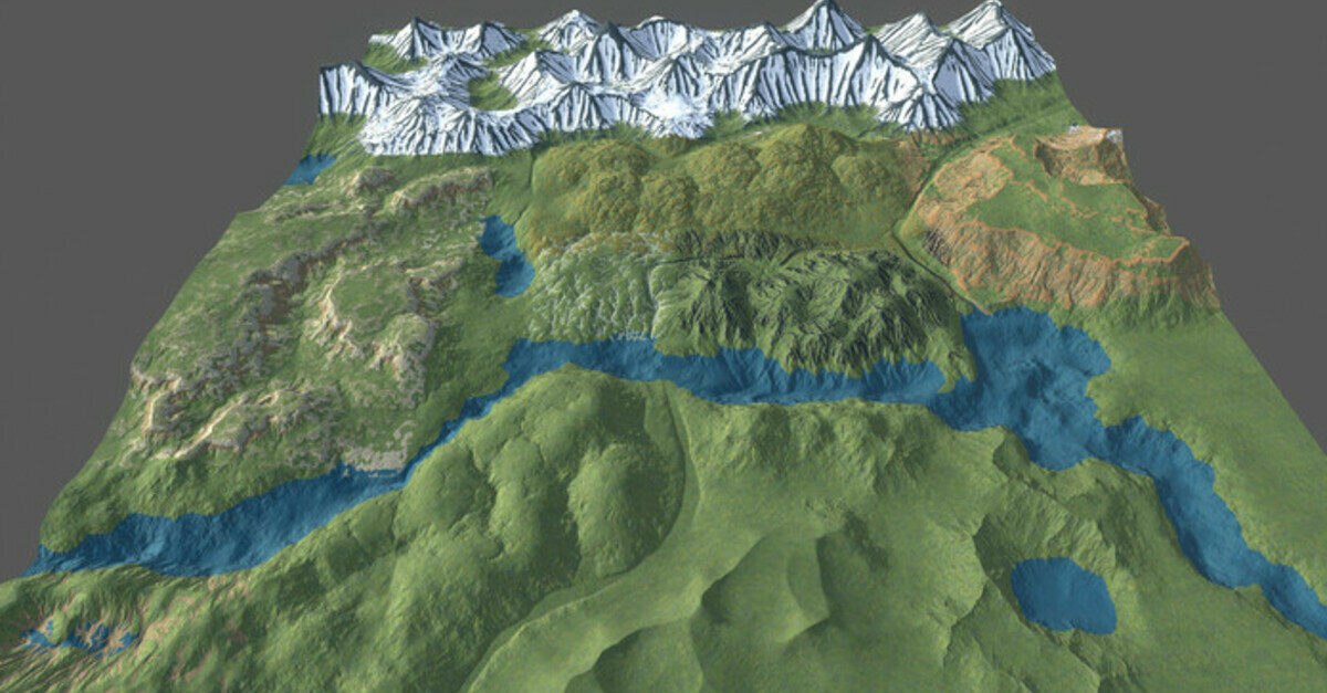 ArtStation - 3D World Building (Terrain Creation)